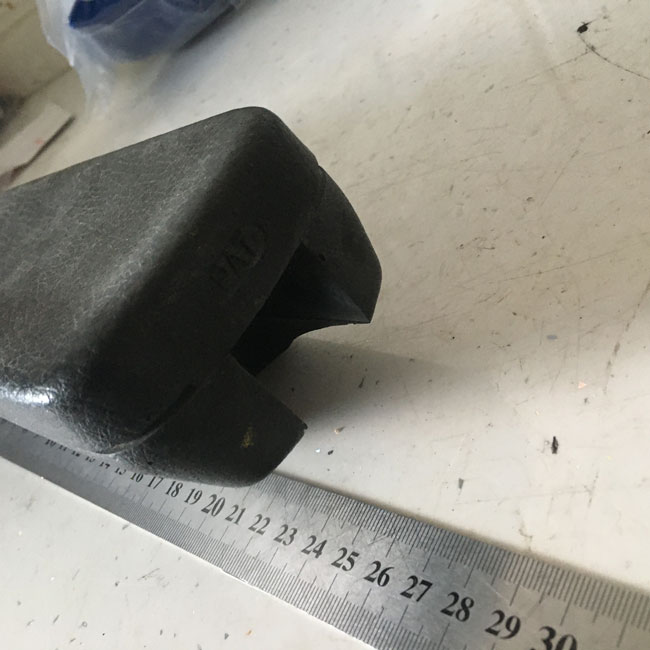 Used Armrest Pad For A Shoprider Mobility Scooter AG125 Wheelie Good ...